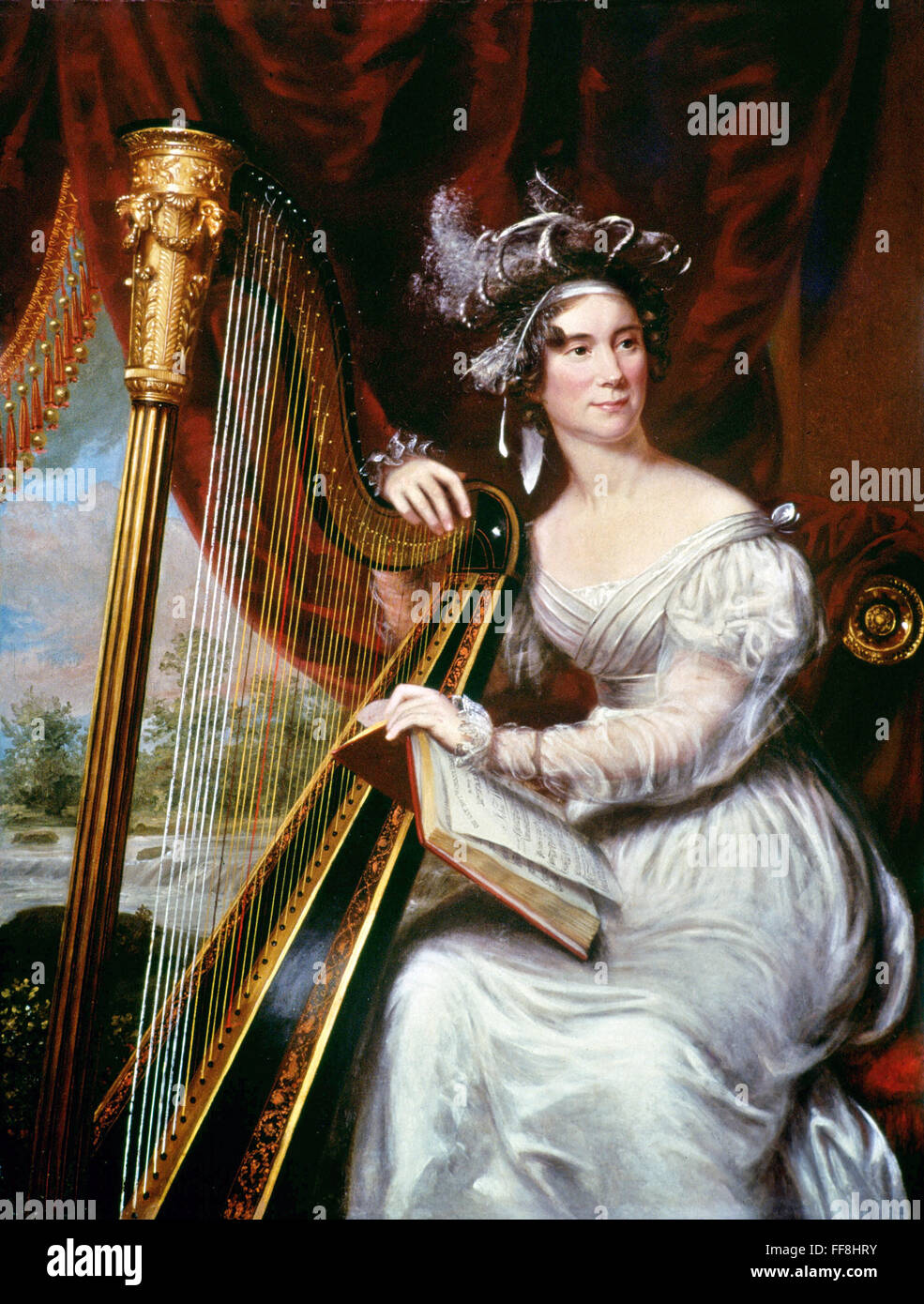 LOUISA CATHERINE ADAMS /n(1775-1852). Wife of President John Quincy ...
