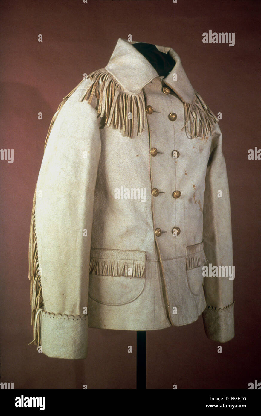 GEORGE A. CUSTER'S JACKET. /nBuckskin Stock Photo - Alamy