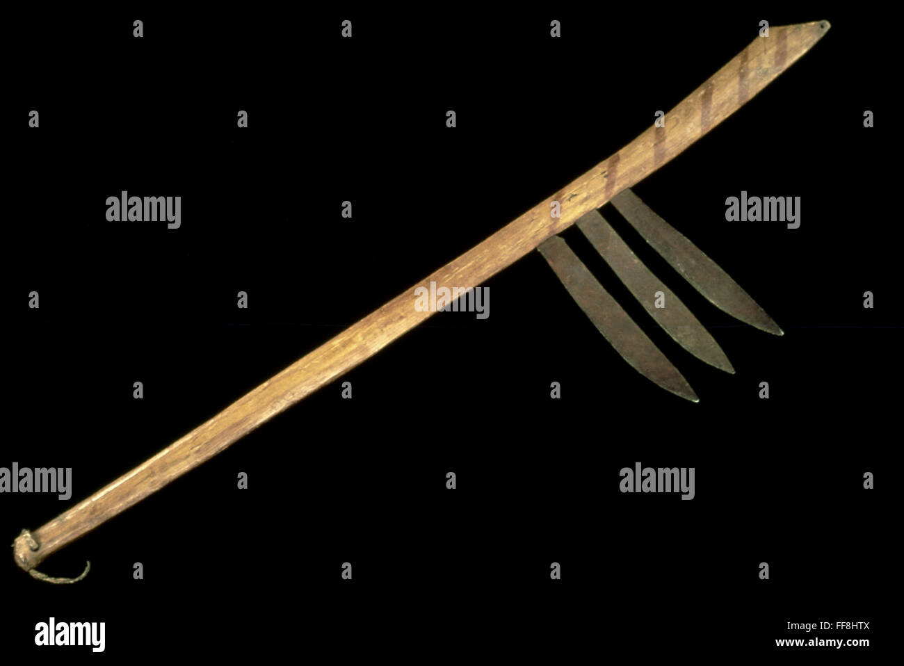 SIOUX NATIVE AMERICAN WAR CLUB, /n19th century Stock Photo - Alamy