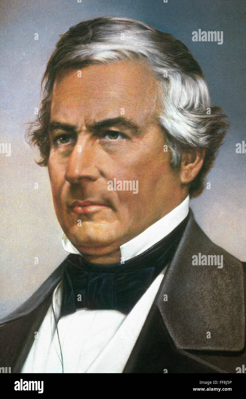 MILLARD FILLMORE (1800-1874). /nThirteenth president of the United ...