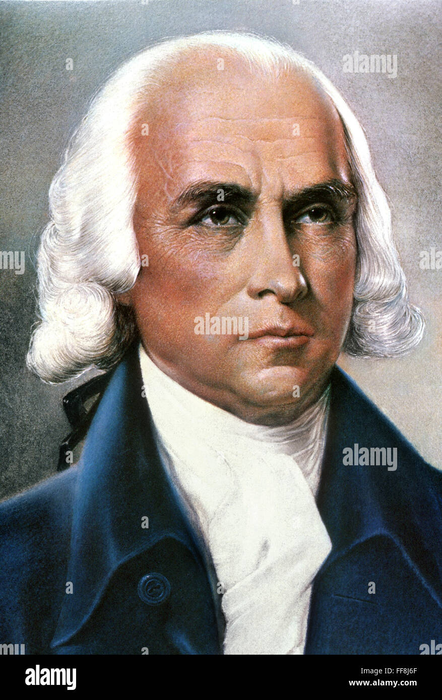 JAMES MADISON (1751-1836). /nAmerican president Stock Photo - Alamy