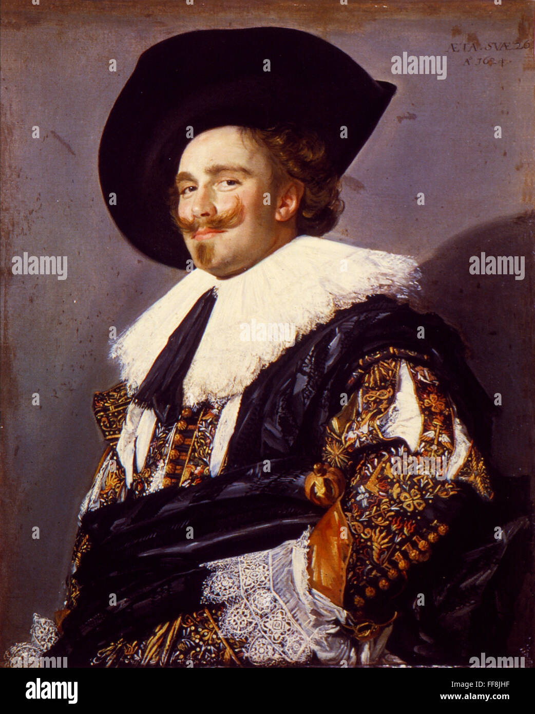 HALS: LAUGHING CAVALIER. /n'The Laughing Cavalier.' Oil on canvas by ...