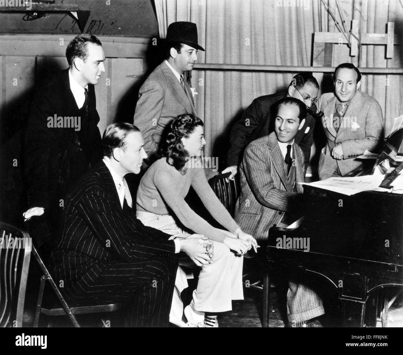 GEORGE GERSHWIN /n(1898-1937). American composer. George Gershwin at ...