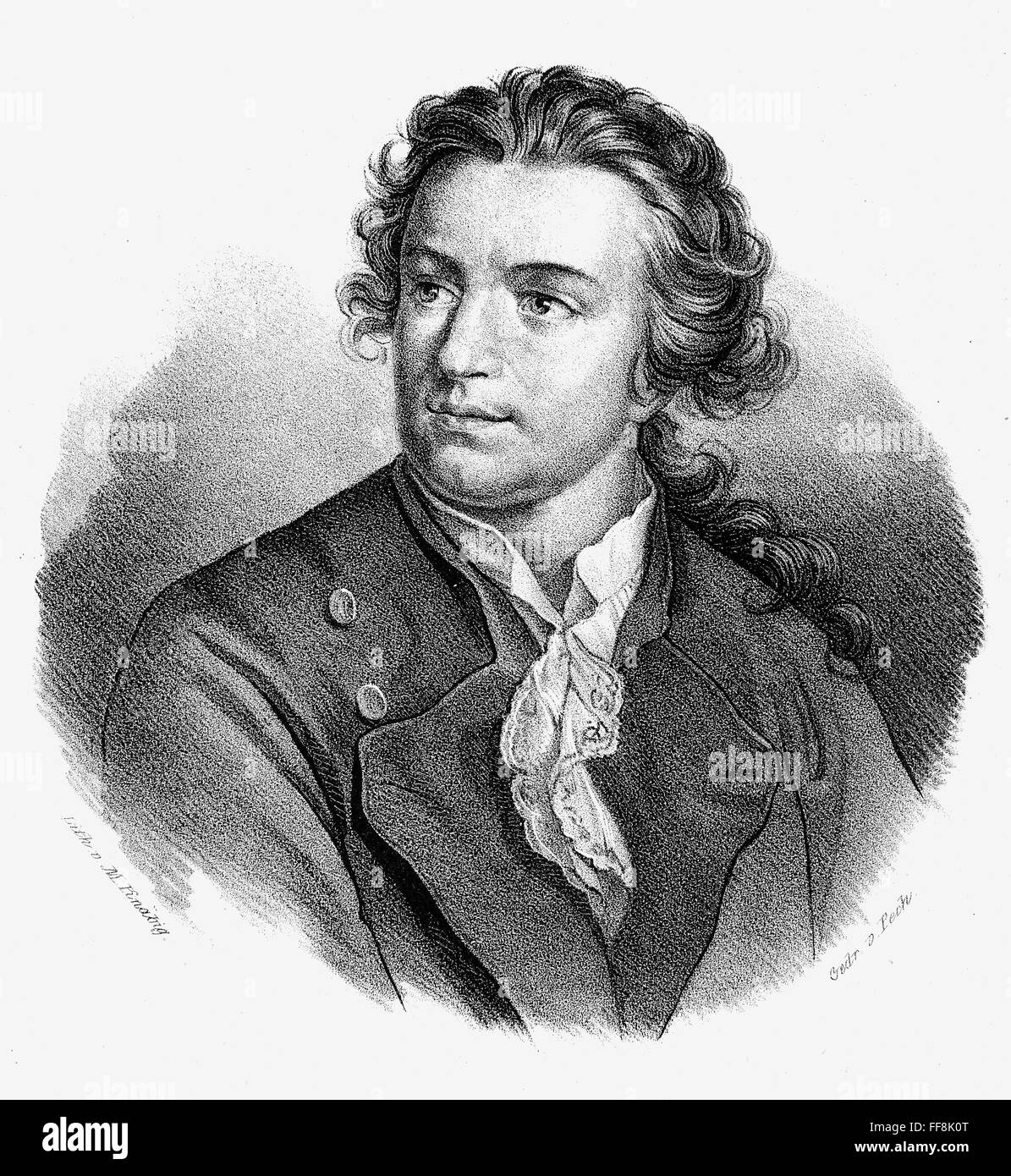 GOTTHOLD EPHRAIM LESSING /n(1729-1781). German dramatist and critic ...