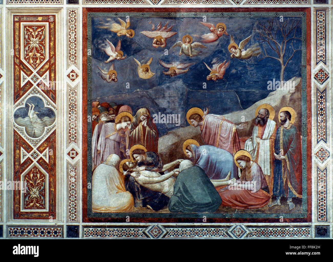 GIOTTO: LAMENTATION. /nFresco by Giotto, c1305, from the Scrovegni ...