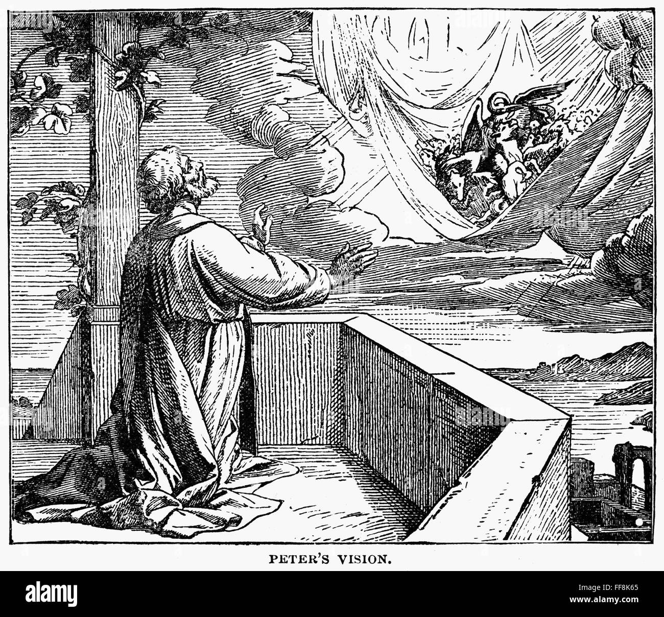 ST. PETER'S VISION. /nPeter's vision of animals representing other ...