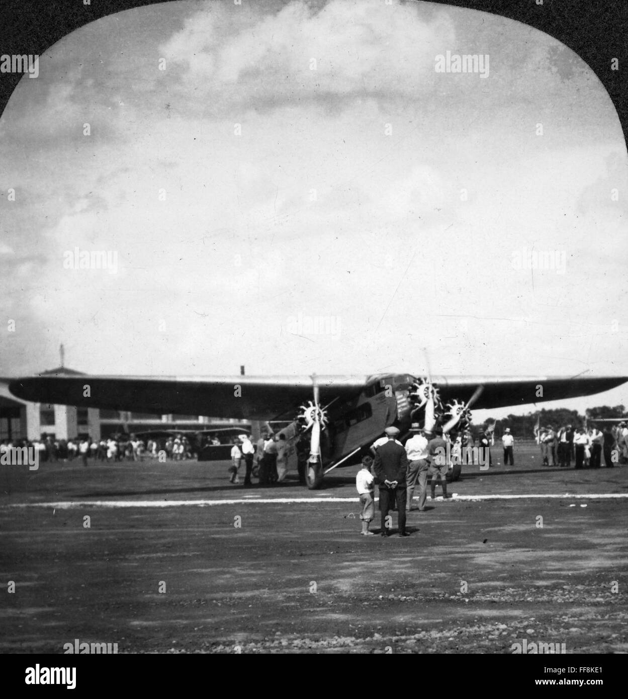 TRANSCONTINENTAL FLIGHT. /nFord tri-motor of the Trans-continental Air ...