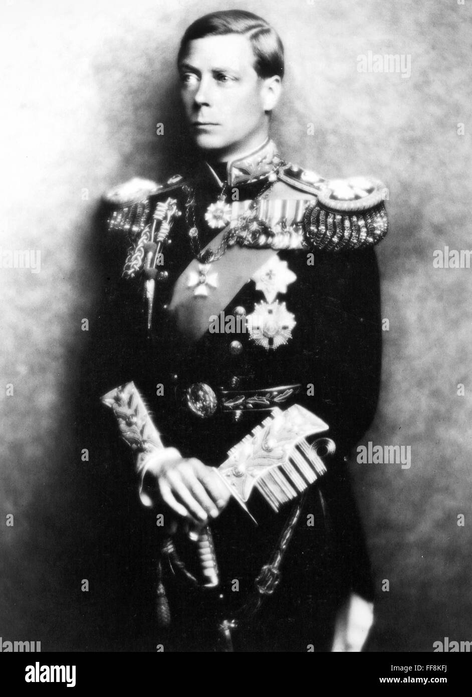 EDWARD VIII (1894-1972). /nKing of Great Britain, 1936. Photographed in ...