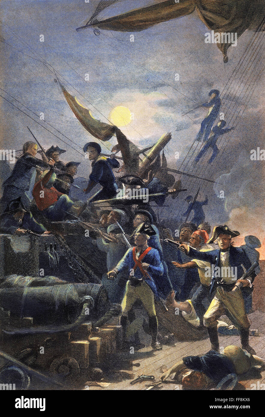 JOHN PAUL JONES (1747-1792). /nAmerican (Scottish-born) naval officer ...