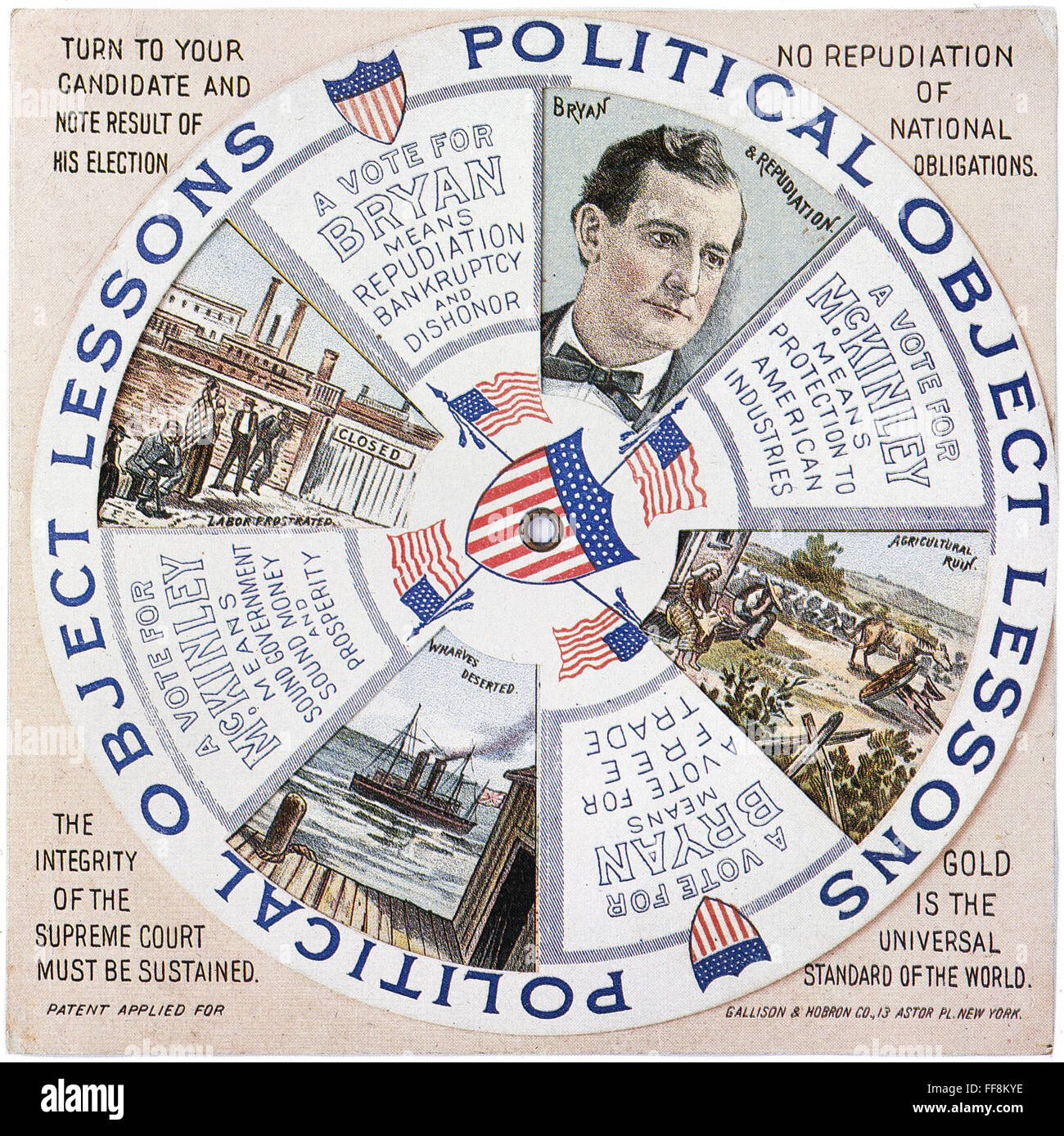 PRESIDENTIAL CAMPAIGN, 1896. /nWilliam Jennings Bryan, the Democratic ...