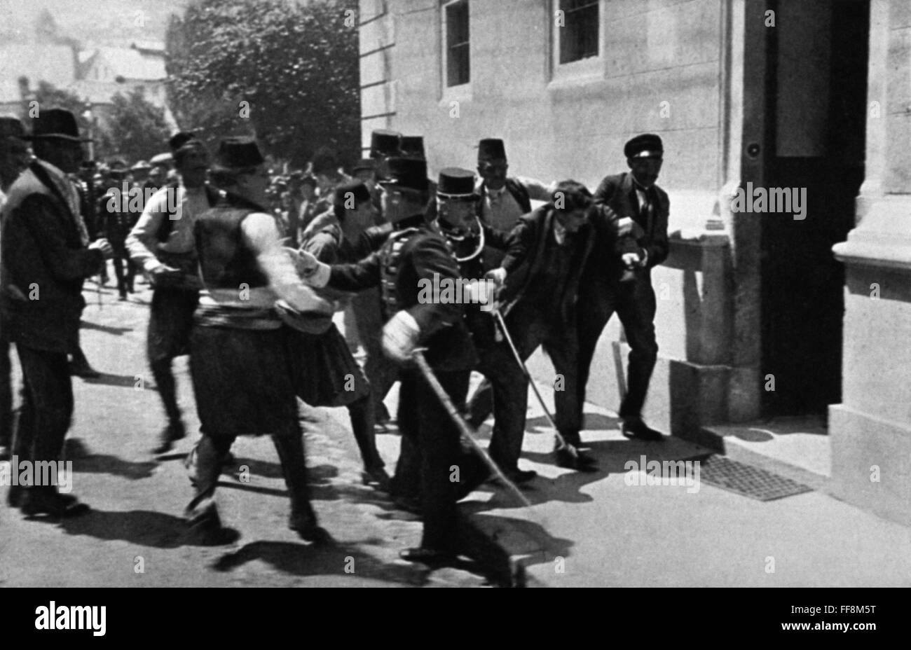 FERDINAND ASSASINATION. /nThe bomb-thrower Nedeljko Cabrinovic in the ...