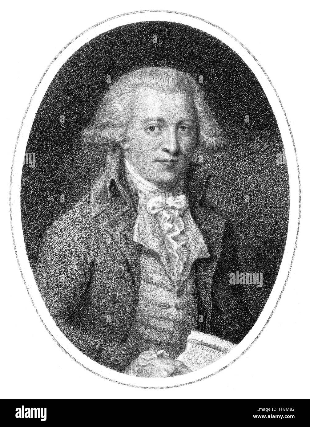 SAMUEL HEARNE (1745-1792). /nEnglish explorer. Stipple engraving ...