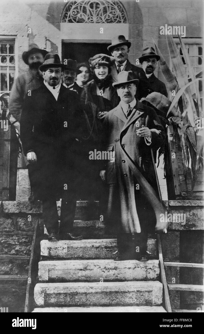 WEIZMANN AND MOND, 1920s. /nChaim Azriel Weizmann (1874-1952). Russian ...