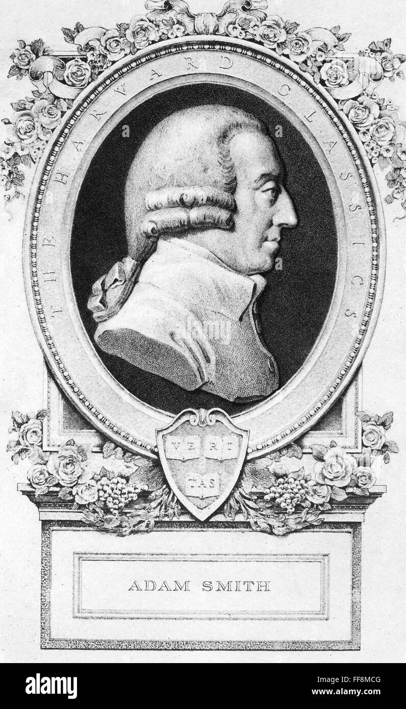 ADAM SMITH (1723-1790). /nScottish economist Stock Photo - Alamy