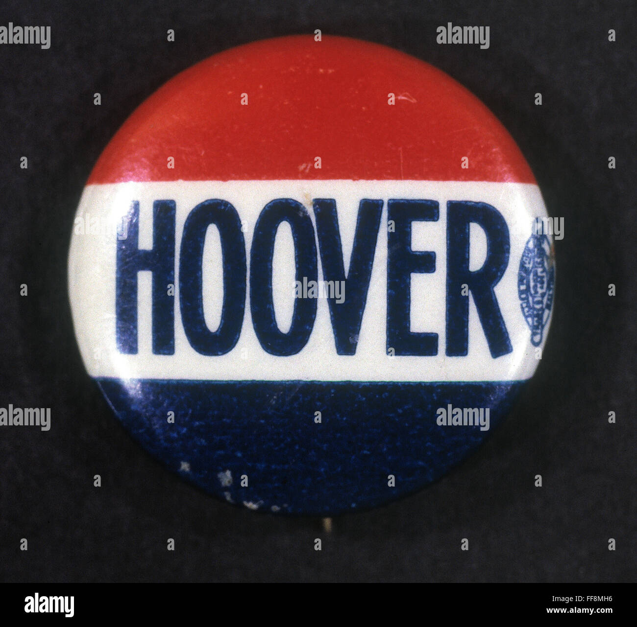 PRESIDENTIAL CAMPAIGN, 1928. Republican Party button from the 1928 ...