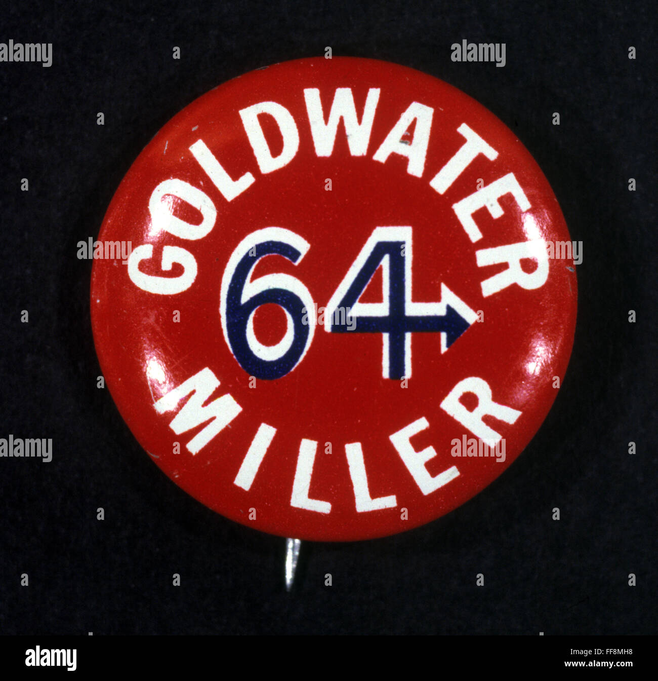 PRESIDENTIAL CAMPAIGN, 1964. /nRepublican Party button from the 1964 ...