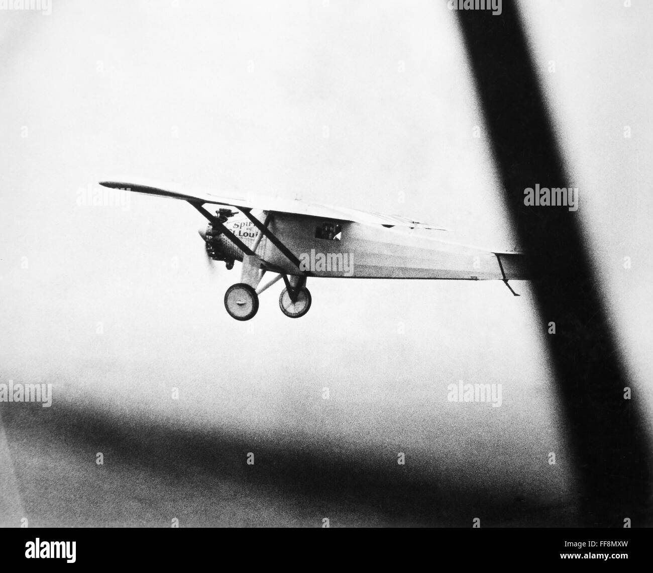 CHARLES A. LINDBERGH /n(1902-1974). American aviator. Lindbergh at the ...