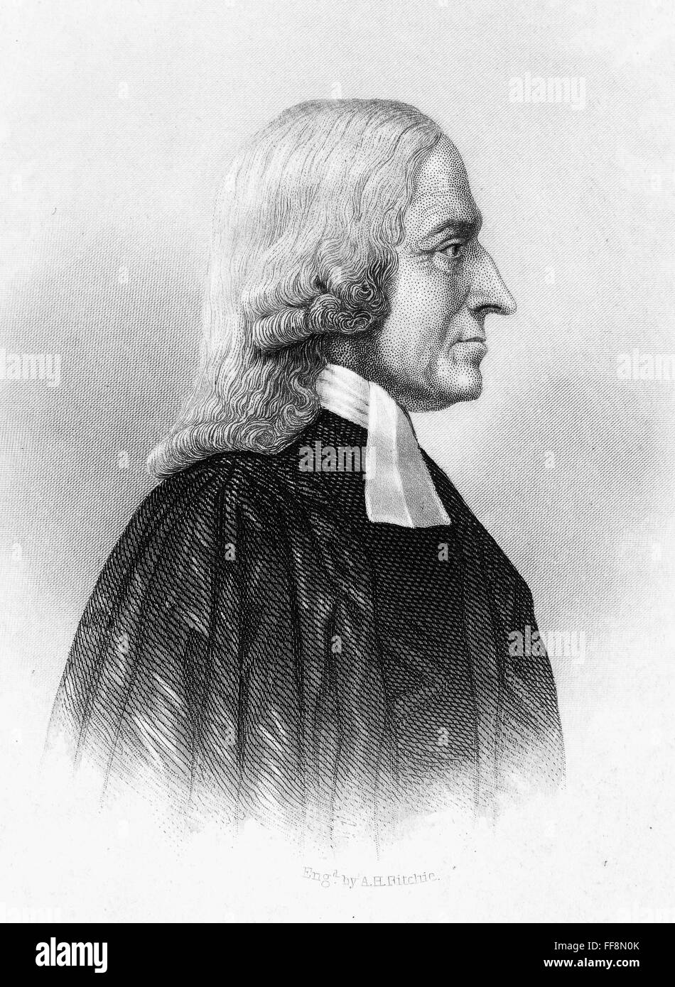 JOHN WESLEY (1703-1791). /nEnglish theologian and founder of Methodism ...