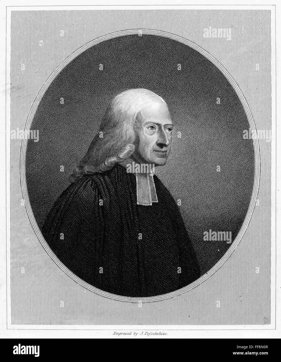 JOHN WESLEY (1703-1791). /nEnglish theologian and founder of Methodism ...