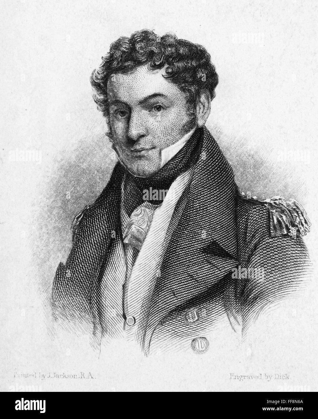 SIR WILLIAM EDWARD PARRY /n(1790-1855). English Arctic explorer. Line ...