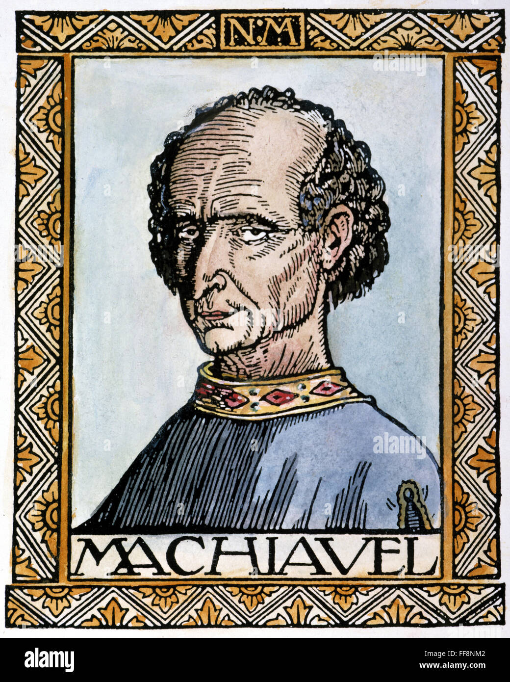 NICCOLO MACHIAVELLI /n(1469-1527). Italian statesman and political ...