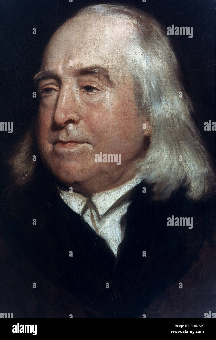 JEREMY BENTHAM (1748-1832). /nEnglish jurist and philosopher. Oil on ...