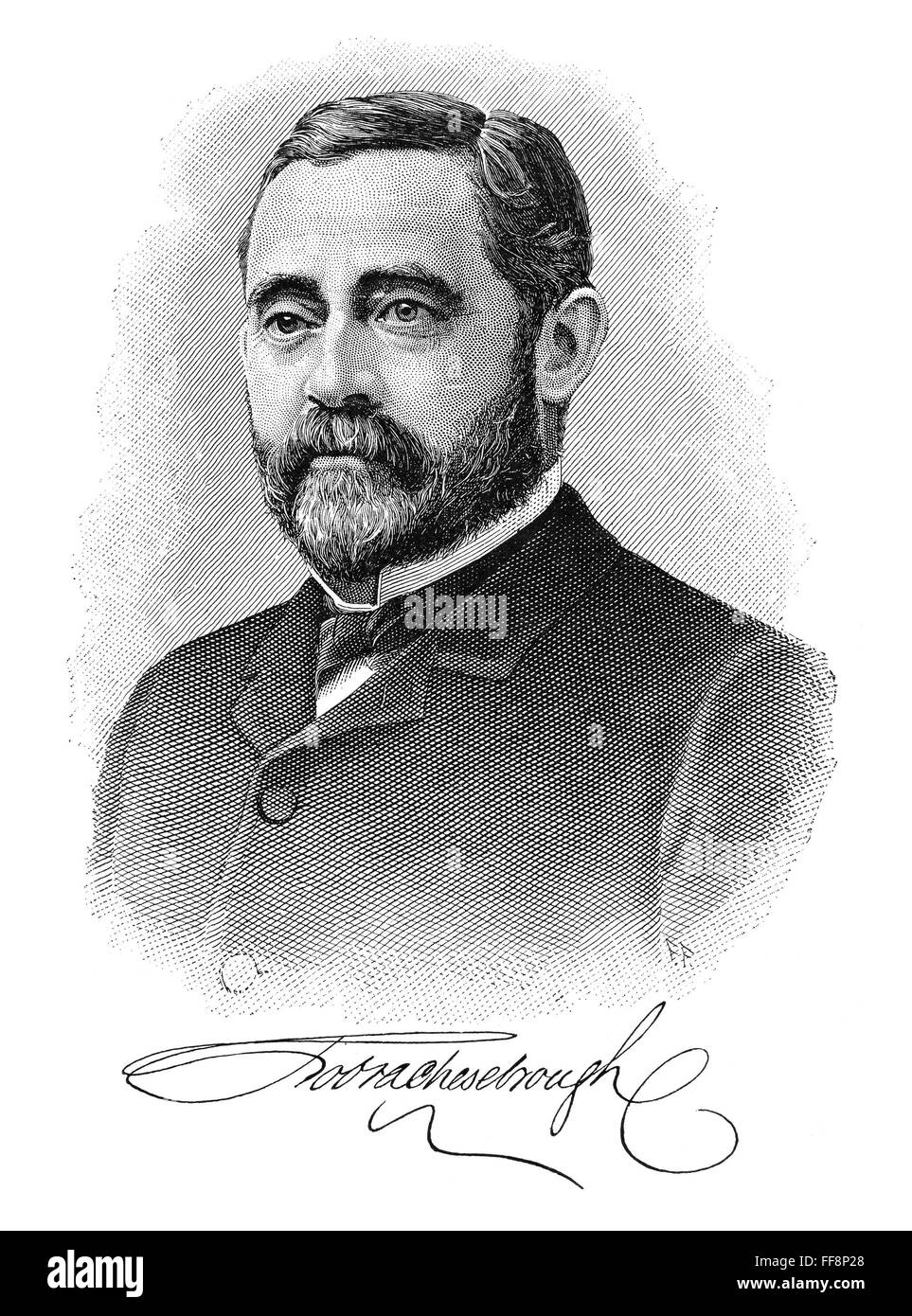 ROBERT CHESEBROUGH /n(1837-1933). American manufacturer, inventor of ...