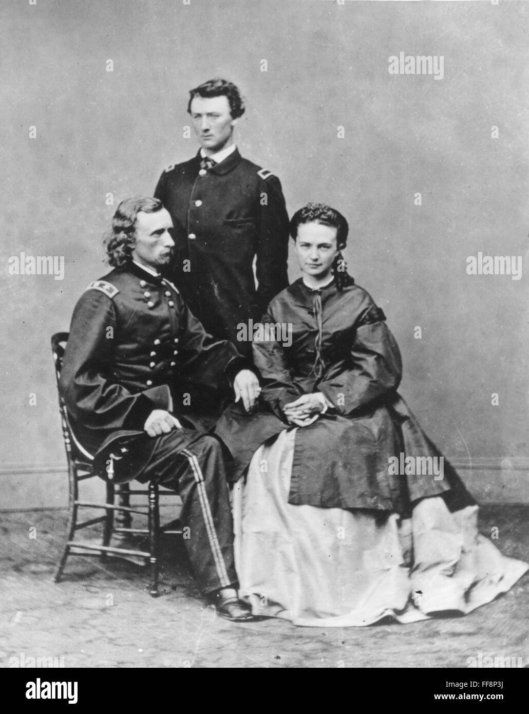 GEORGE ARMSTRONG CUSTER/n(1839-1876). American army officer. Custer ...