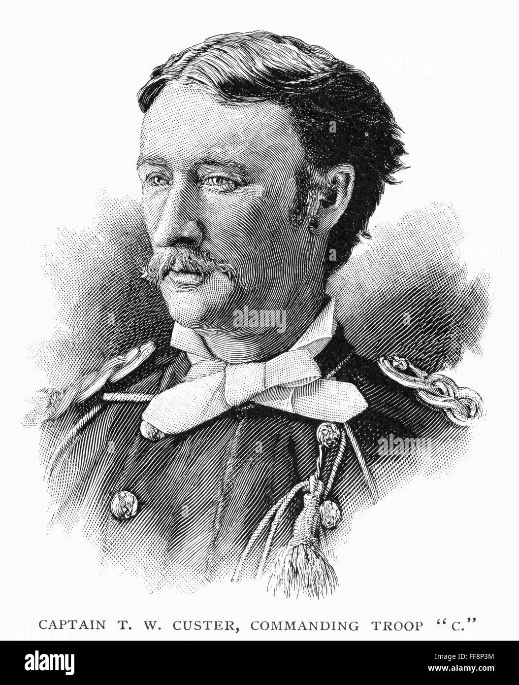THOMAS CUSTER (1845-1876). /nAmerican army officer; brother of George ...