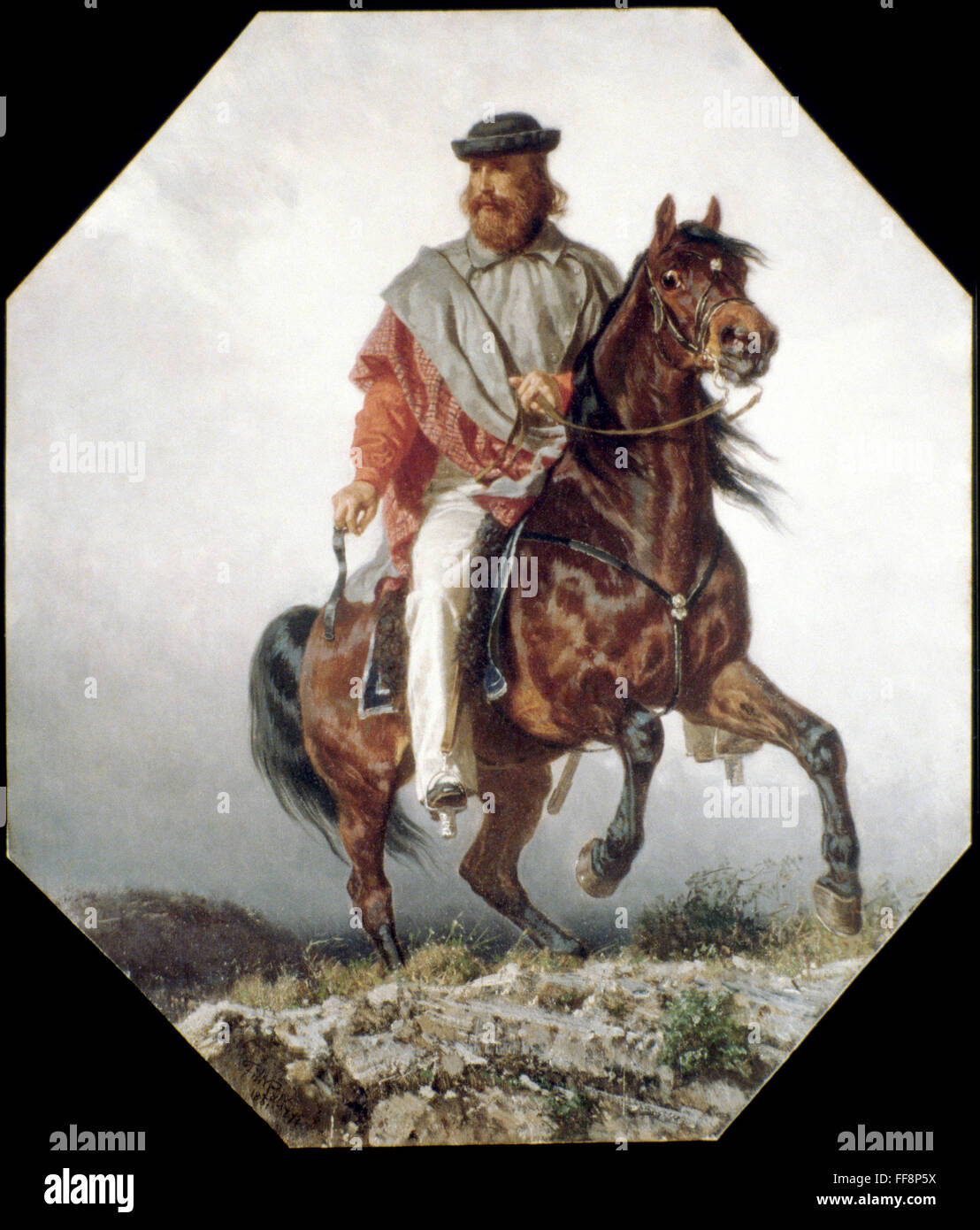 GIUSEPPE GARIBALDI. /n(1807-1882). Italian nationalist and military ...