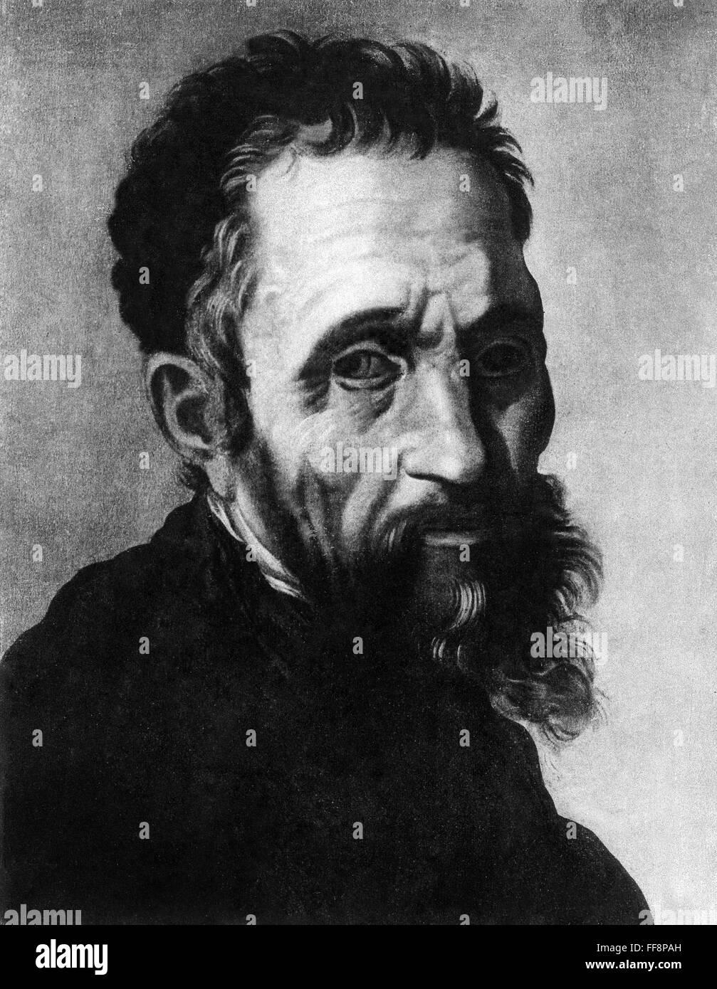 MICHELANGELO (1475-1564). /nItalian sculptor, painter, architect and ...