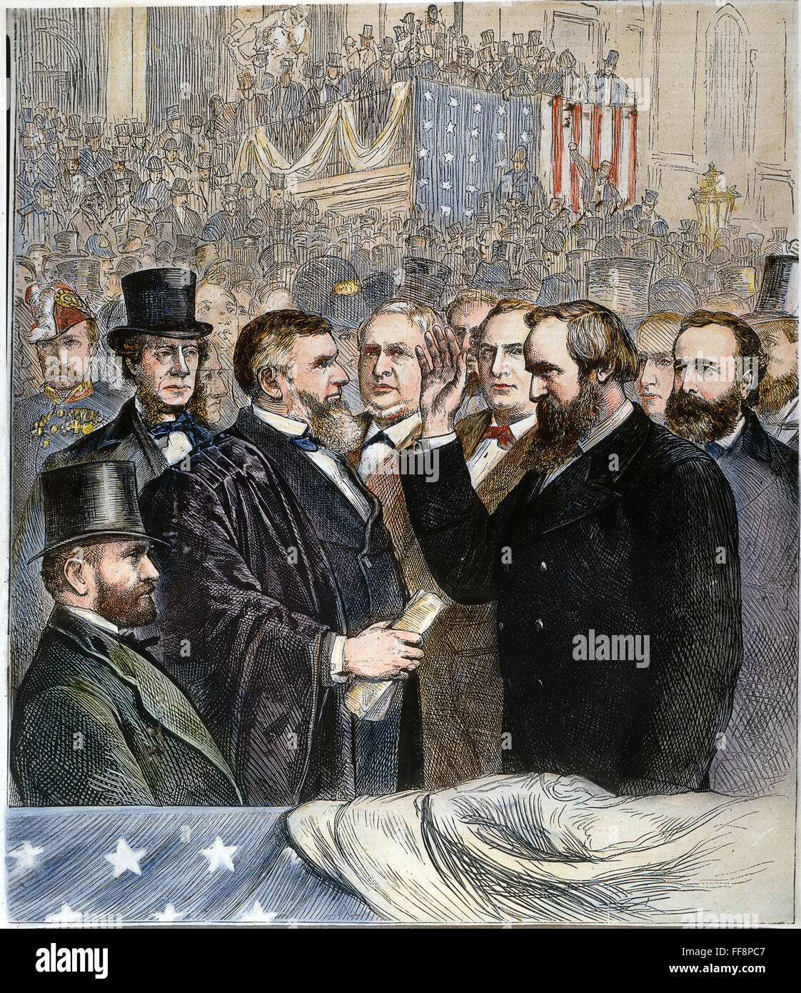 HAYES INAUGURATION /nThe inauguration of Rutherford B. Hayes as the ...