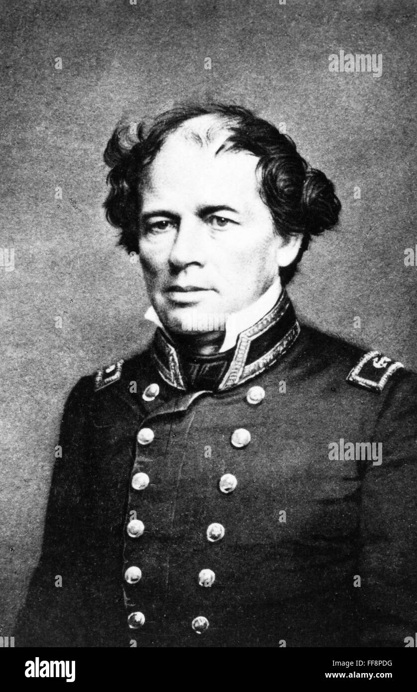 MATTHEW FONTAINE MAURY /n(1806-1873). American naval officer and oceanographer Stock Photo - Alamy