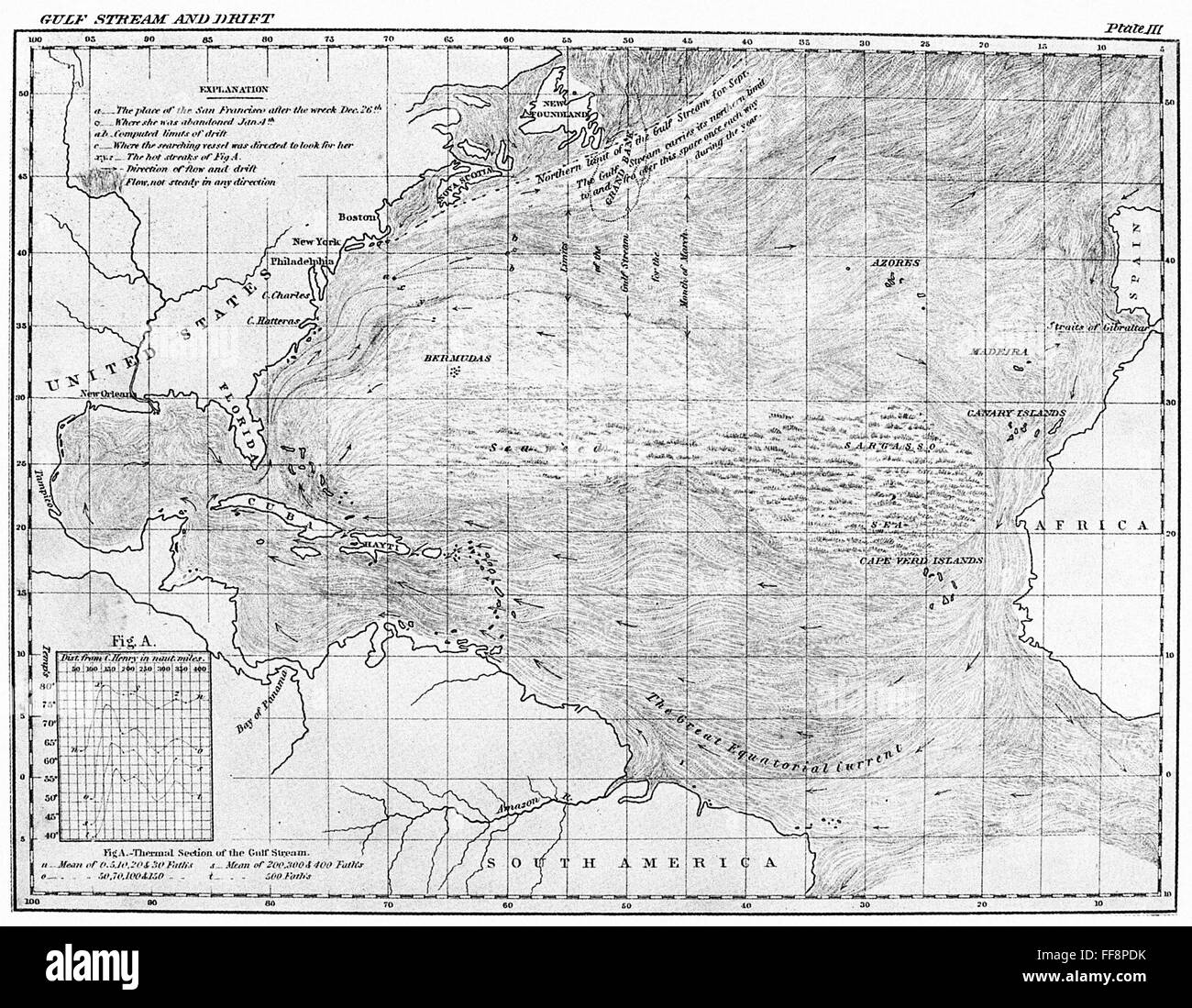 MATTHEW FONTAINE MAURY /n(1806-1873). American naval officer and ...
