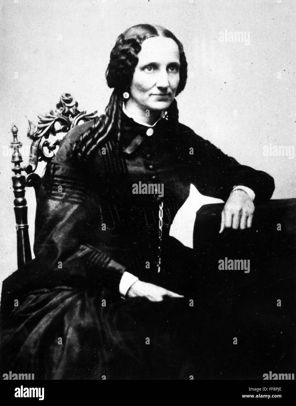 MARY BAKER EDDY (1821-1910). /nAmerican founder of the Christian Science Church Stock Photo - Alamy