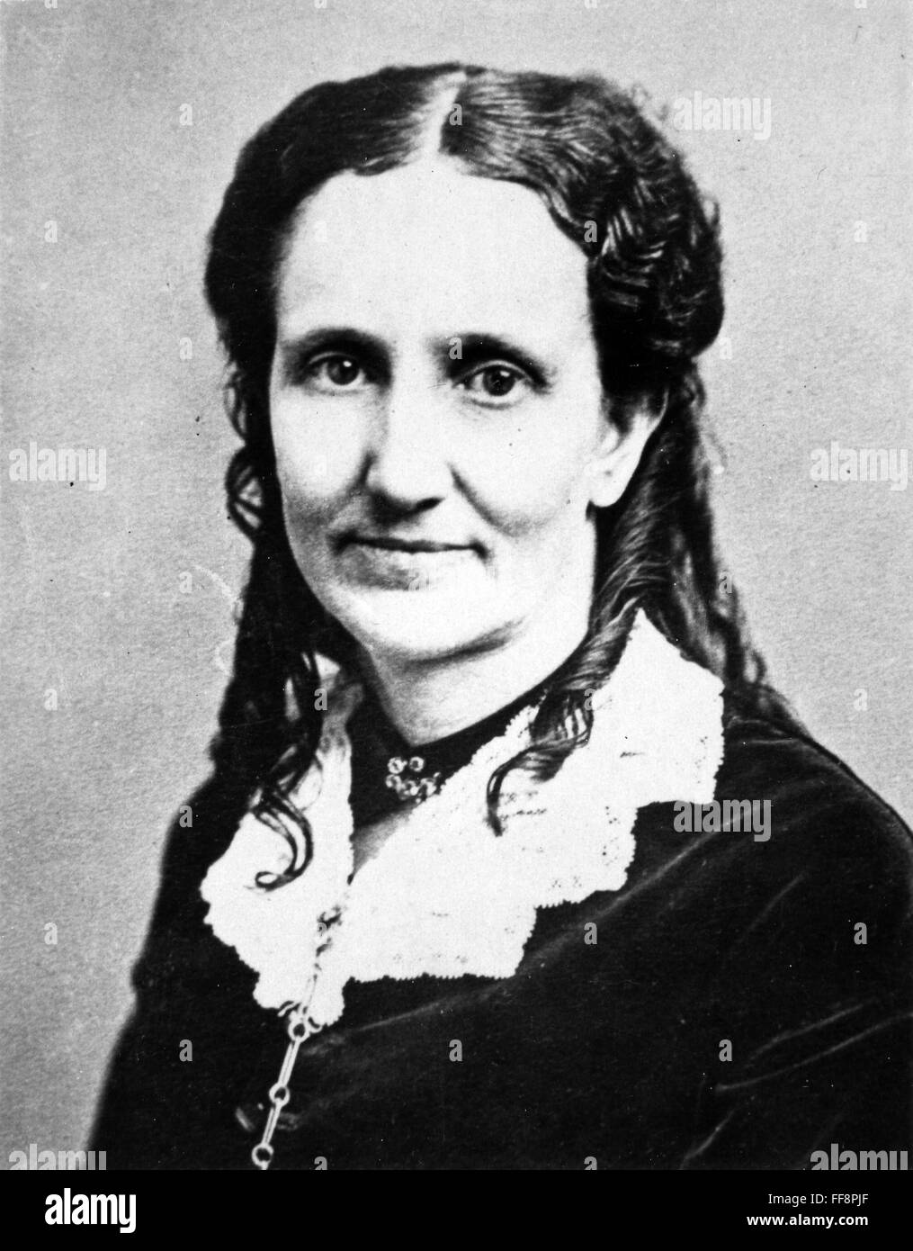 MARY BAKER EDDY (1821-1910). /nAmerican founder of the Christian Science Church Stock Photo - Alamy