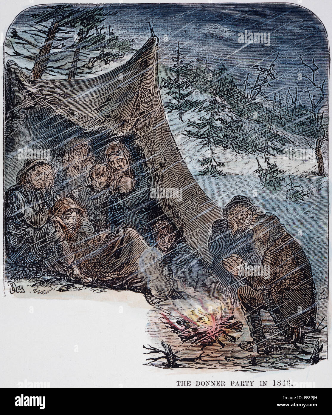 Donner party 1846 hi-res stock photography and images - Alamy