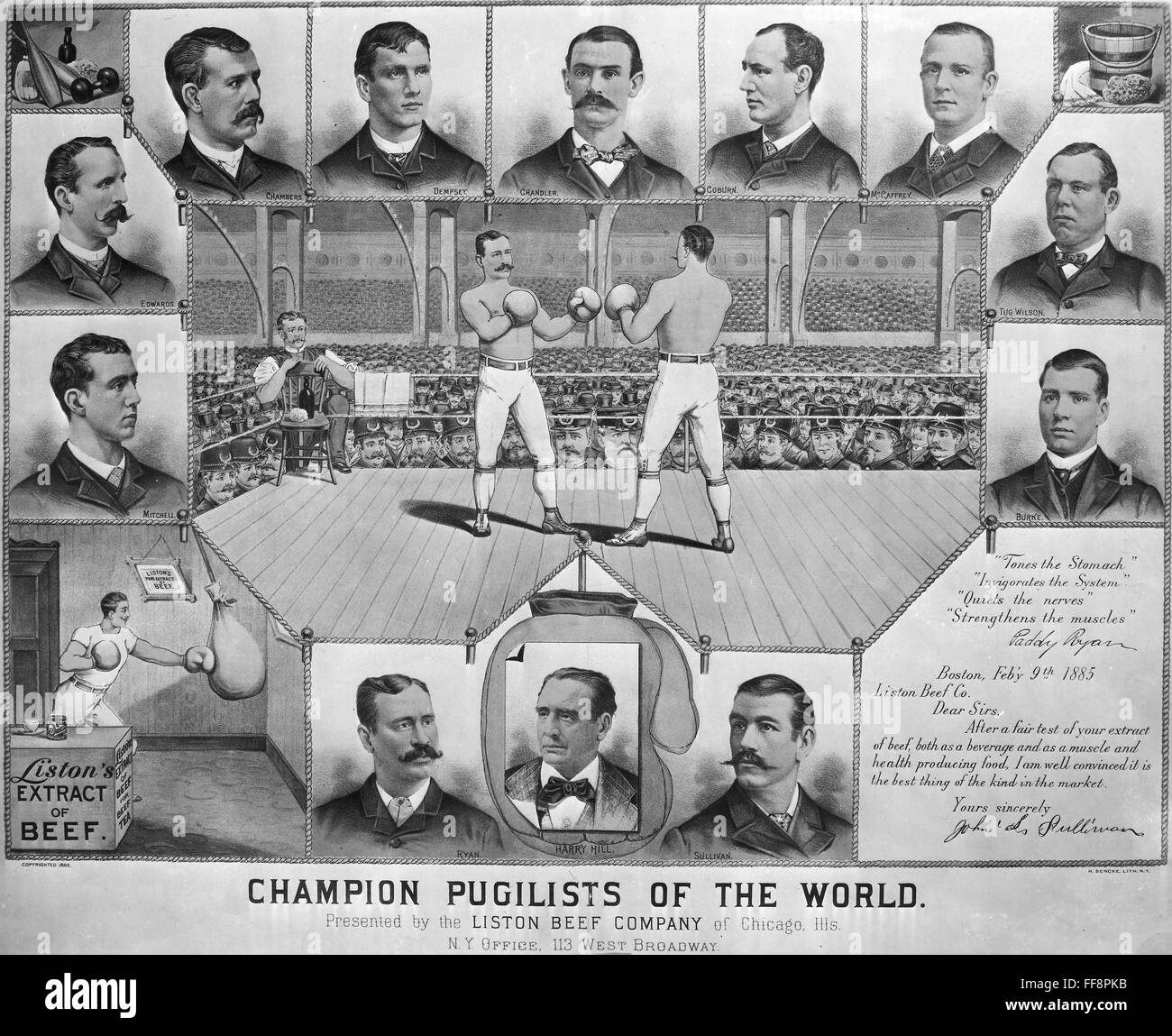 BOXING: AMERICAN CHAMPIONS. /nChampion pugilists of the world ...