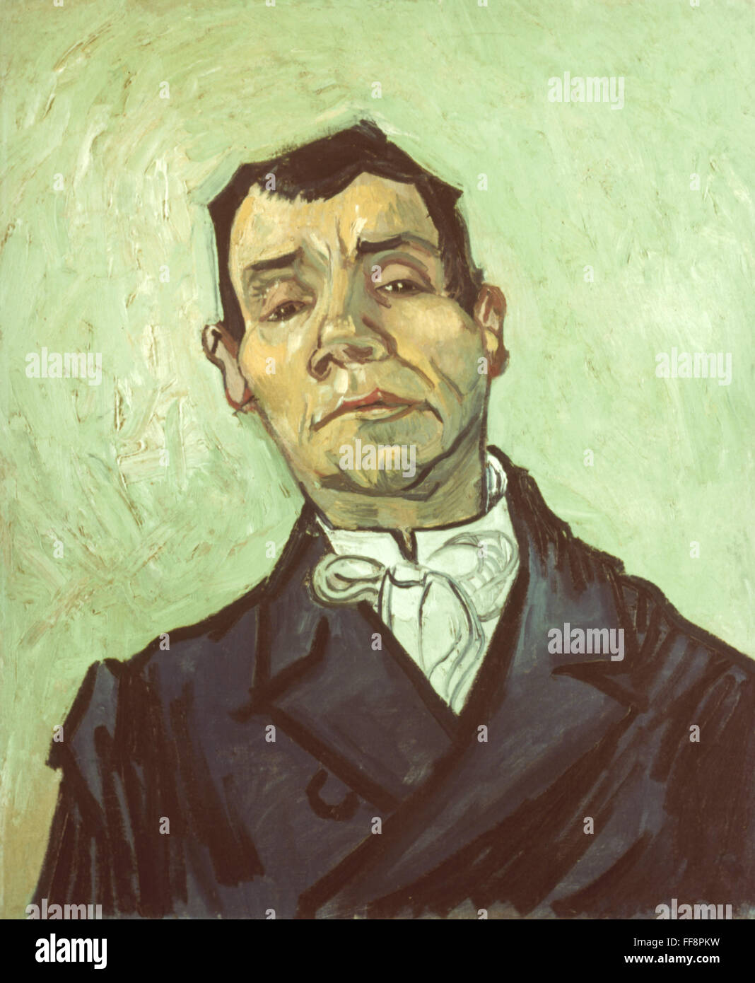 VAN GOGH: MAN, 1888. /nPortrait of a Man. Canvas, October-November 1888 ...