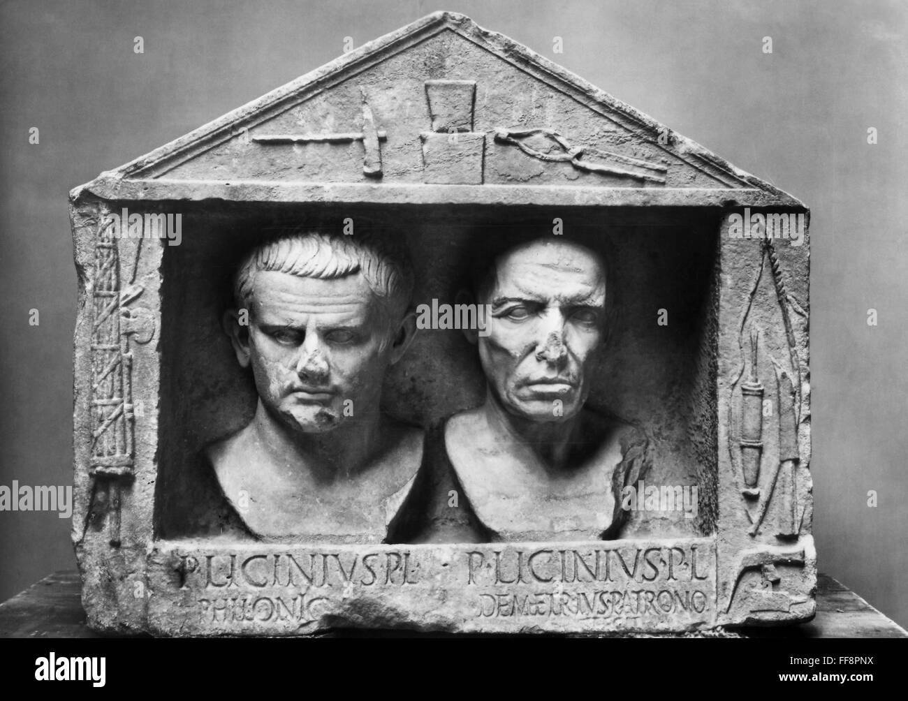 ROME: GREEK FREEDMEN. /nPhilonicus and Demetrius, Greek freedmen of ...