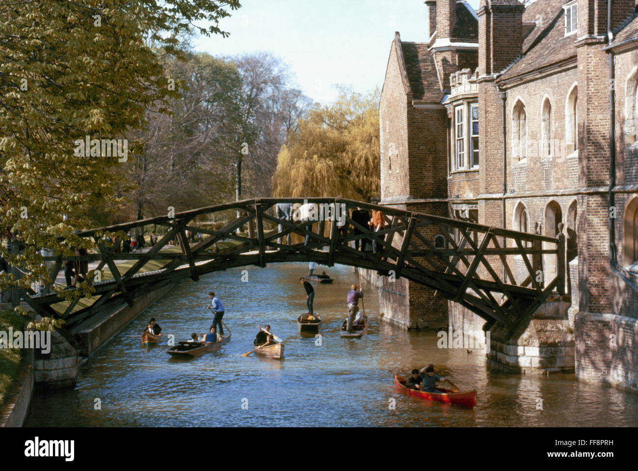 CAMBRIDGE UNIVERSITY. /nMathematical Bridge Stock Photo - Alamy
