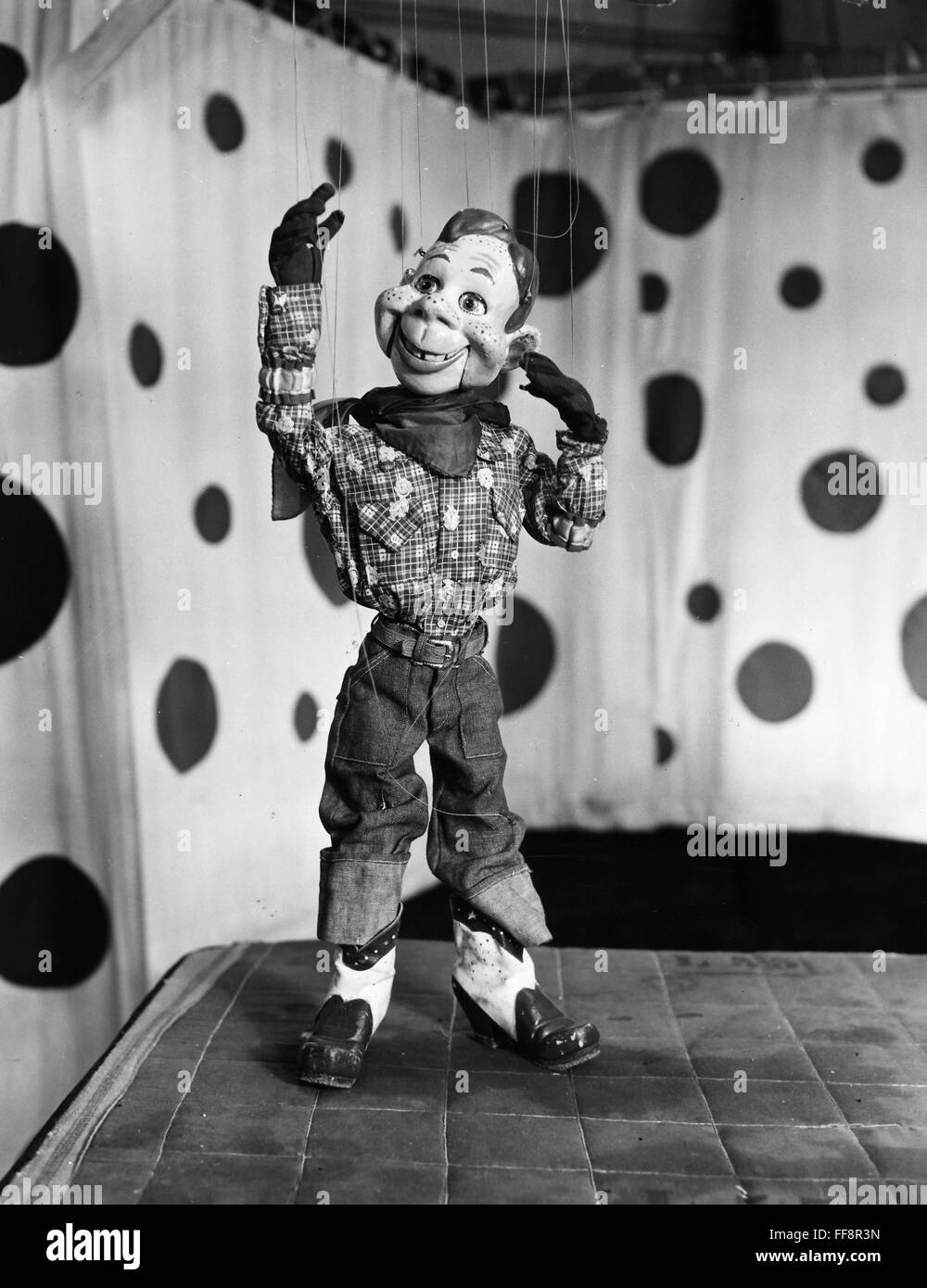 HOWDY DOODY, 1950s. /nThe star of the celebrated children's program of ...