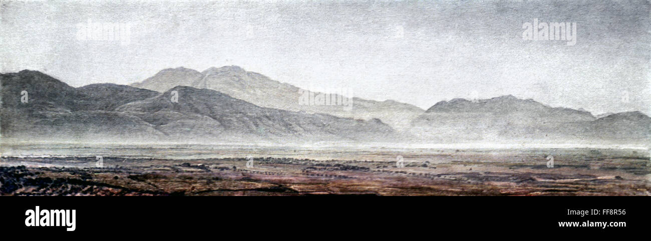 IVANOV: MARSHES, 1838. /n'The Pontine Marshes.' Oil on canvas by ...