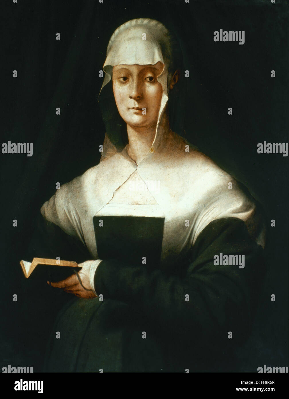 MARIA SALVATI. /nOil on panel by Jacopo da Pontormo (1494-1557 Stock ...