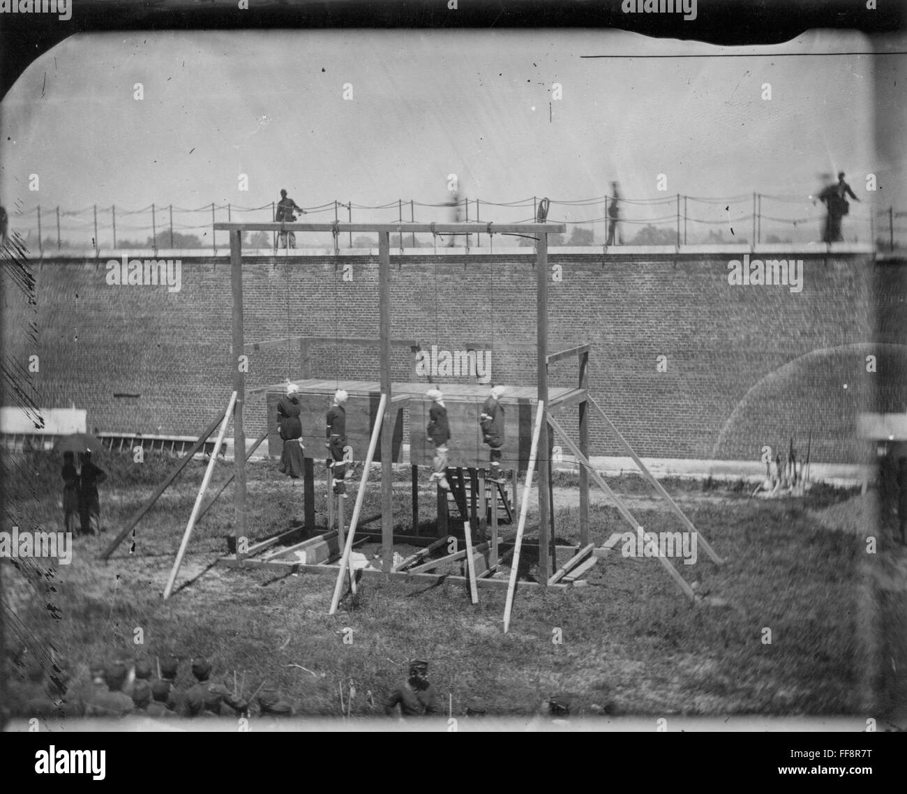 EXECUTION OF CONSPIRATORS. /nThe Execution of the Abraham Lincoln ...