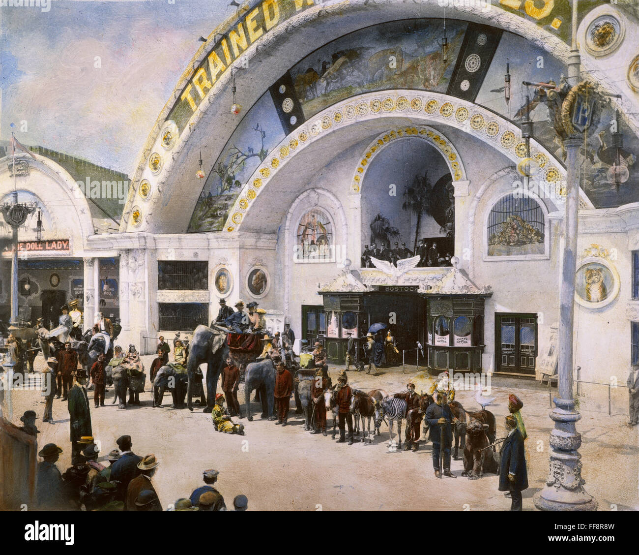 Worlds Columbian Exposition 1893 Midway World's Columbian Exposition