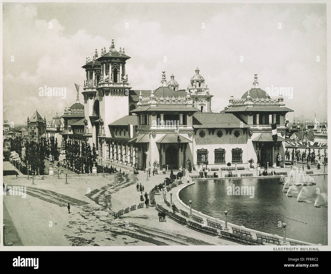 PAN-AMERICAN EXPO, 1901. /nThe Electricity Building at the pan-American ...