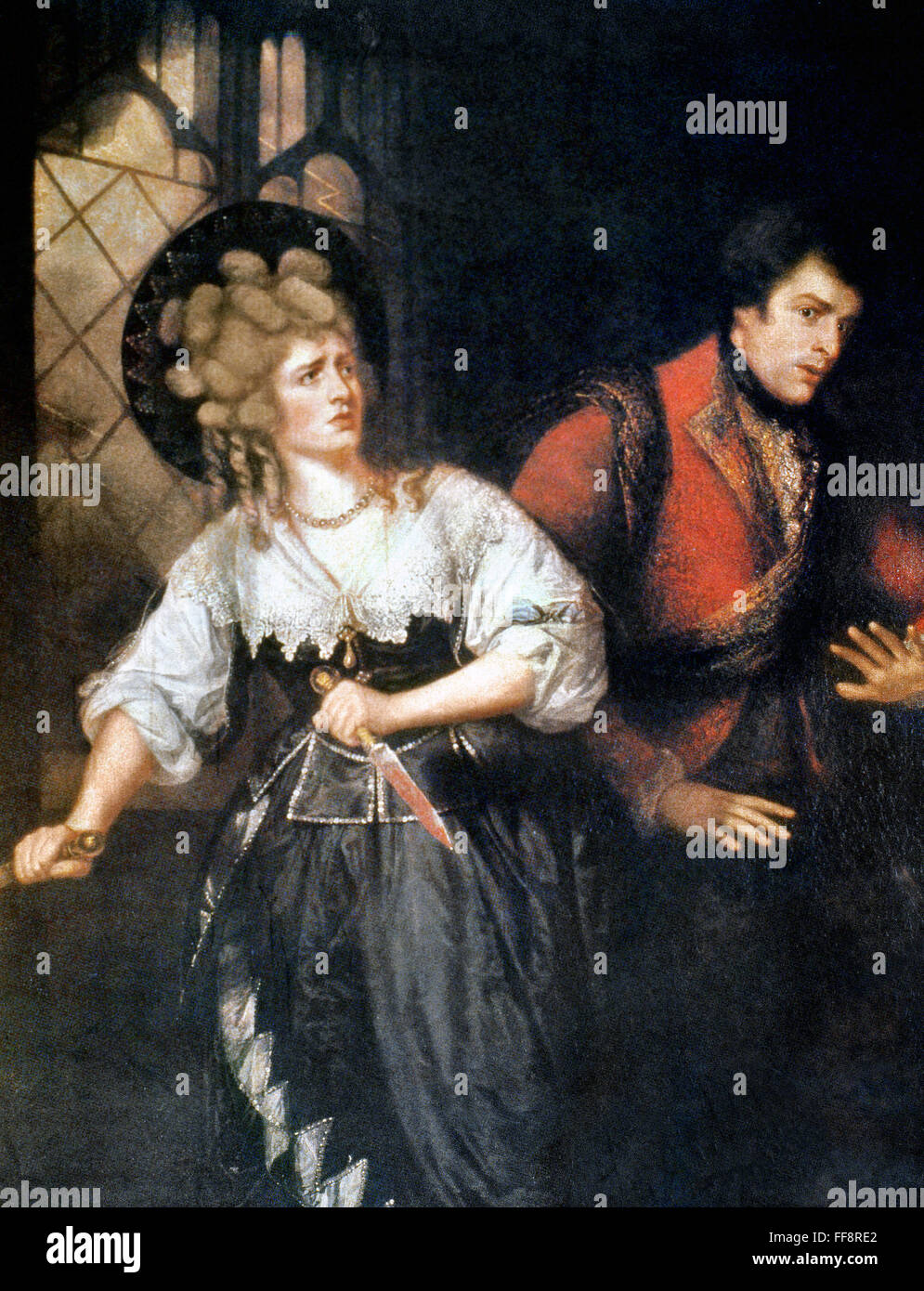 SARAH SIDDONS (1755-1831). /nBritish actress. Sarah Kemble Siddons as ...