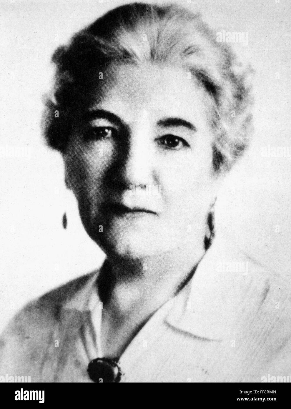 LAURA INGALLS WILDER /n(1867-1957). American writer. Photographed in ...