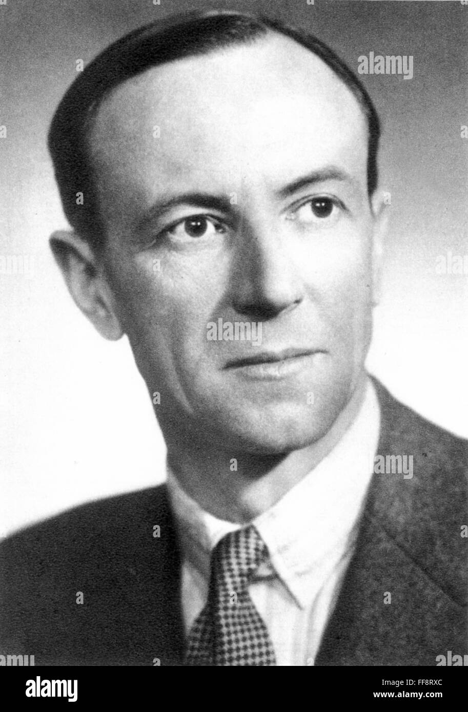 SIR JAMES CHADWICK /n(1891-1974). English physicist Stock Photo - Alamy